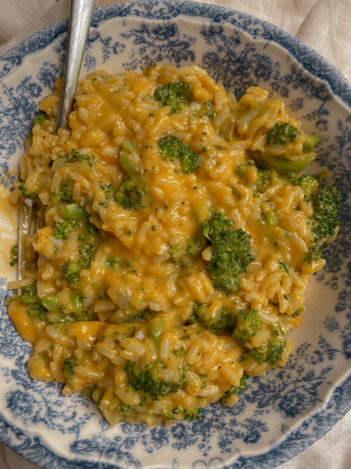Vegan Cheesy Broccoli Rice