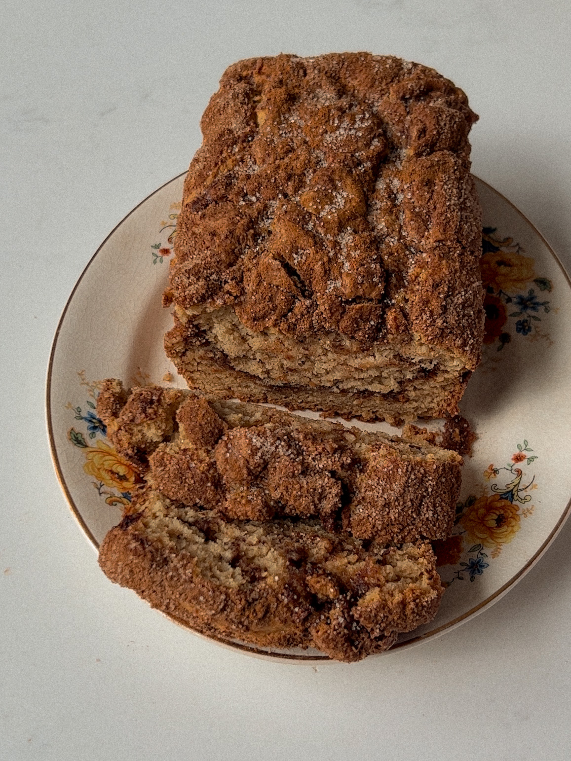 Gluten Free Cinnamon Sugar Donut Bread