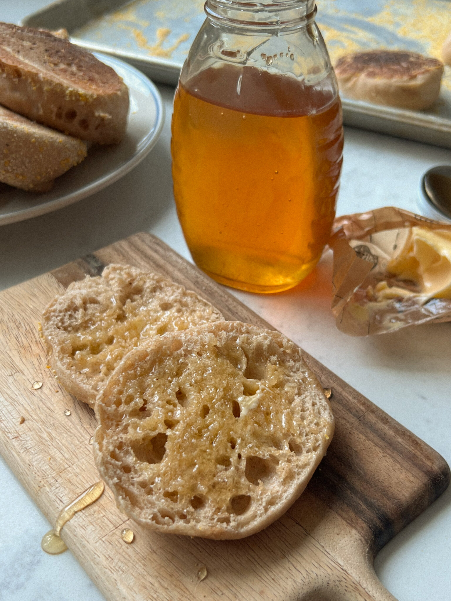 Sourdough Discard English Muffins